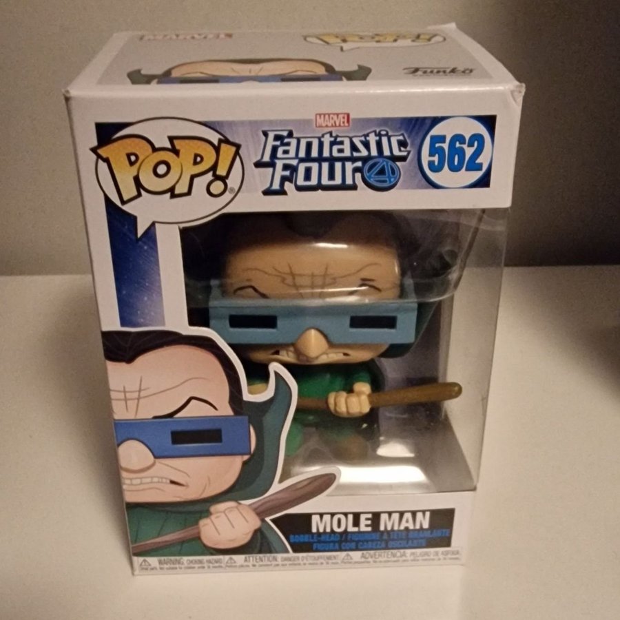 Funko Pop! Marvel - Mole Man | Köp på Tradera (713184739)