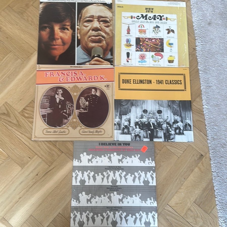 LP-skivor: Alice Babs/Duke Ellington, Francis A.. | Köp på Tradera ...