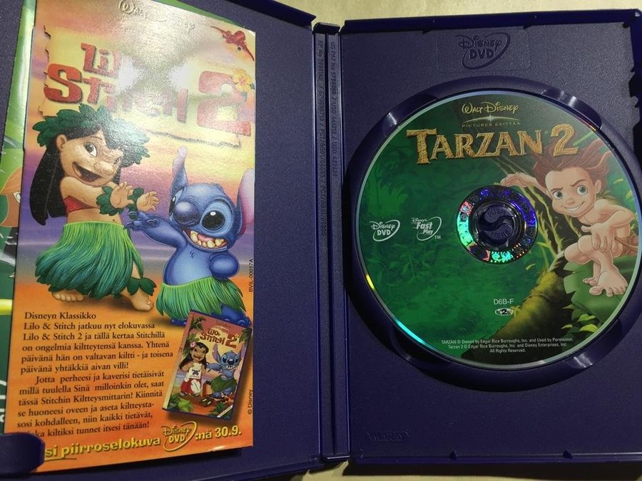 DVD Tarzan 2 | Köp på Tradera (536219299)