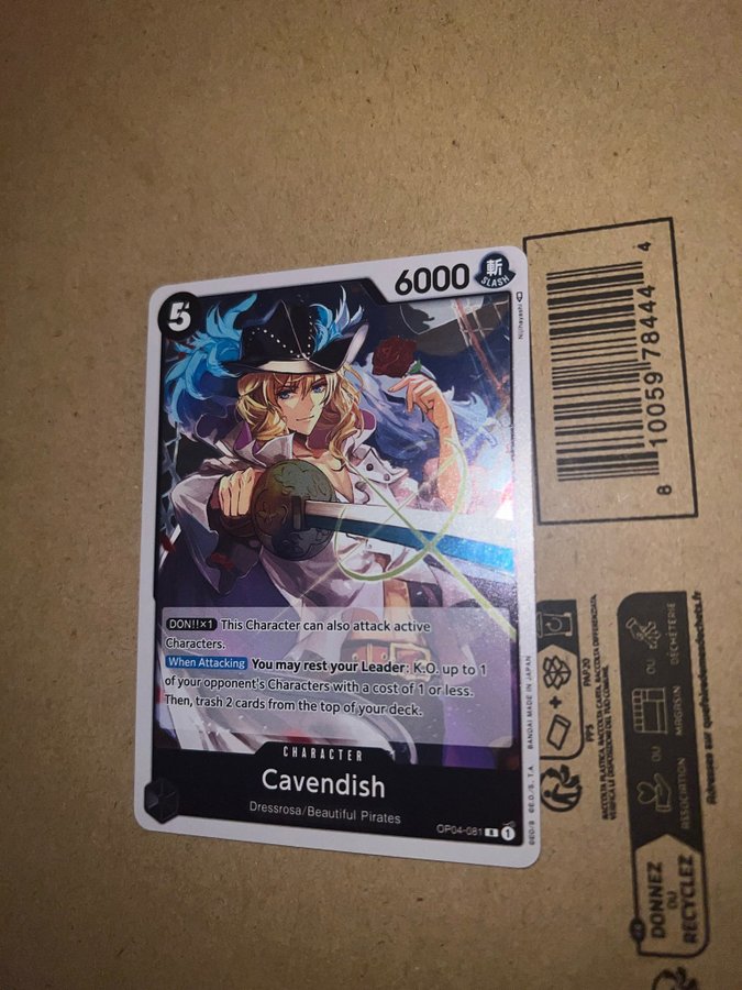 One Piece TCG - Cavendish OP04-081 | Köp på Tradera (708928692)