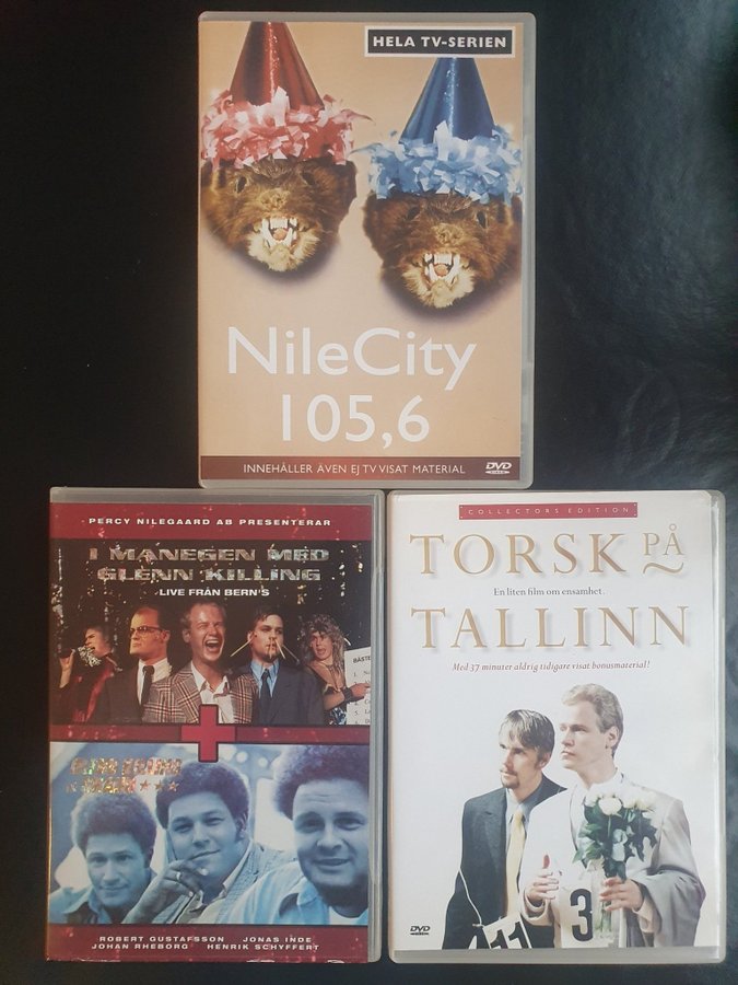 DVD-filmer: NileCity 105,6, I manegen med Glenn.. | Köp på Tradera ...