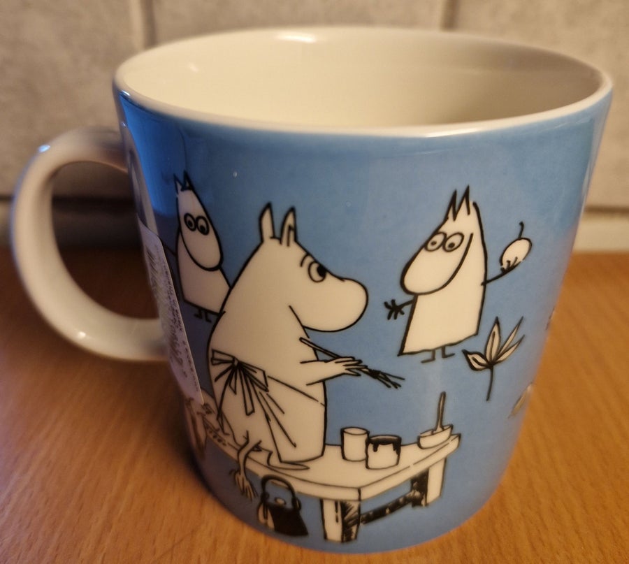 Arabia mumin mugg 0.4liter. Blå. Motiv mumintro.. | Köp på Tradera ...