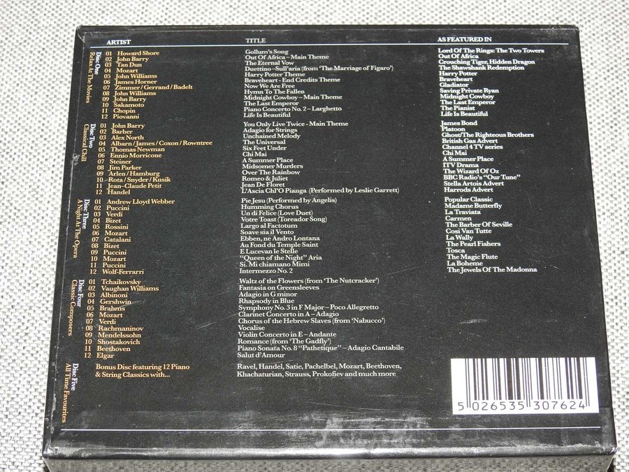 The Very Best of Classical Chillout Gold (5CD) | Köp på Tradera (524900104)