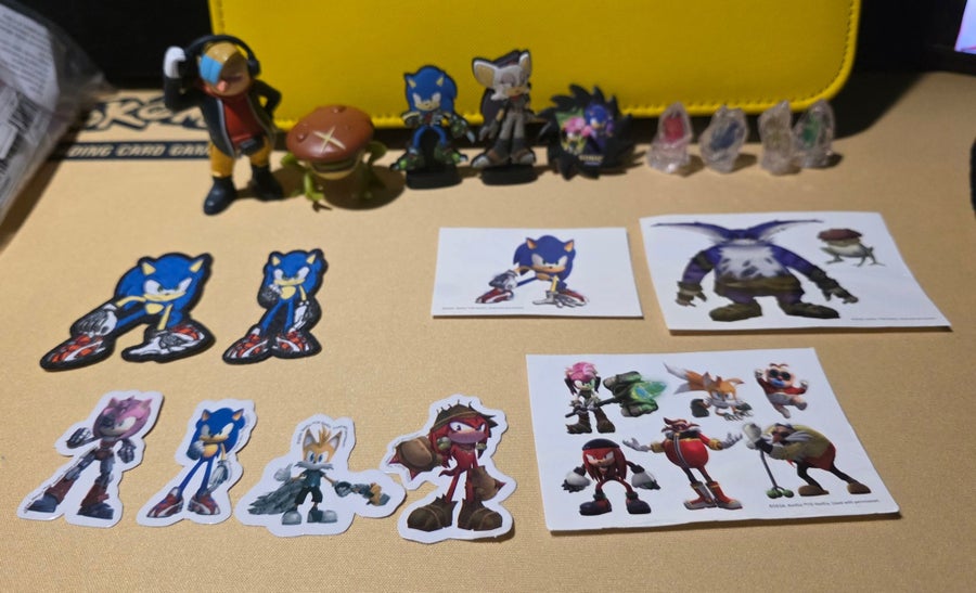 Sonic Prime samlarfigurer, stickers, tygpatches.. | Köp på Tradera ...