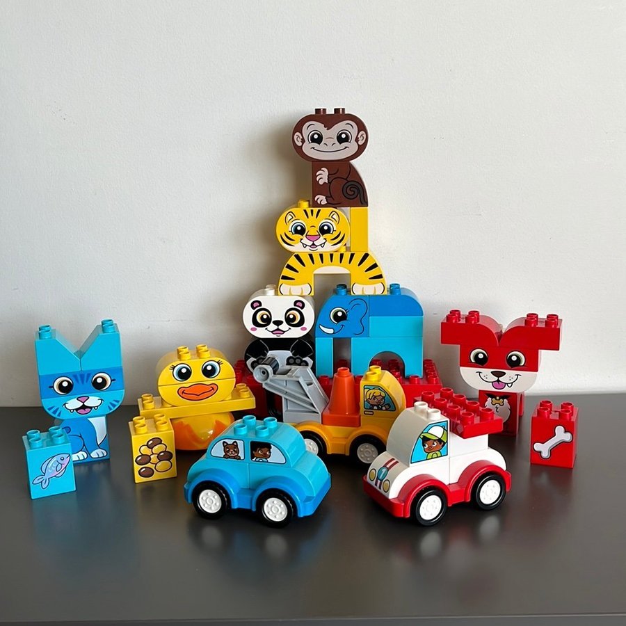 LEGO Duplo, 4 st ”Min första” set .. | Köp från StudioJ på Tradera ...