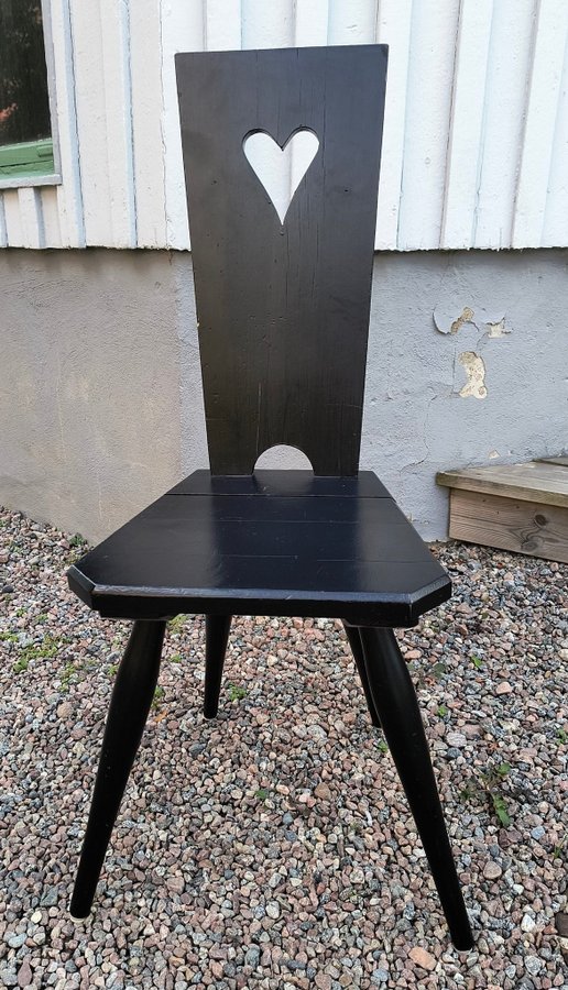 Vackert antik handgjord trä stol | Köp på Tradera (735487062)