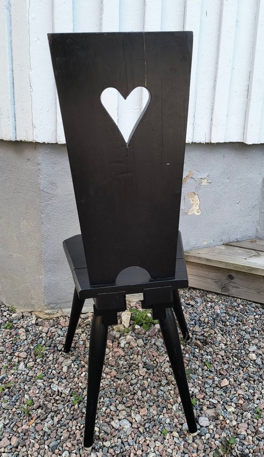 Vackert antik handgjord trä stol | Köp på Tradera (735487062)