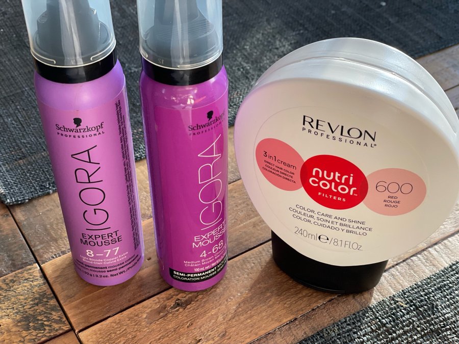 Igora expert Schwarzkopf mousse hår toning | Köp på Tradera (623072849)