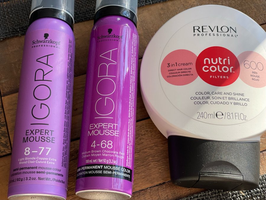 Igora expert Schwarzkopf mousse hår toning | Köp på Tradera (623072849)