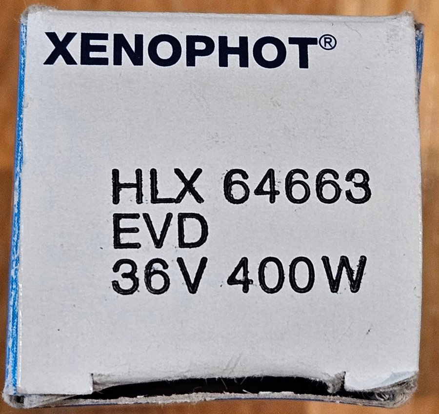 5 st Philips & Osram Fotolampor EVD 36V 400W | Köp på Tradera (698733148)