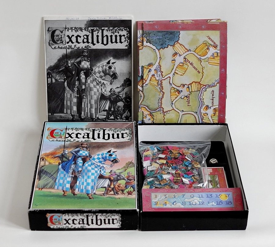 Excalibur brädspel - Wotan Games London 1989 | Köp på Tradera (711699675)
