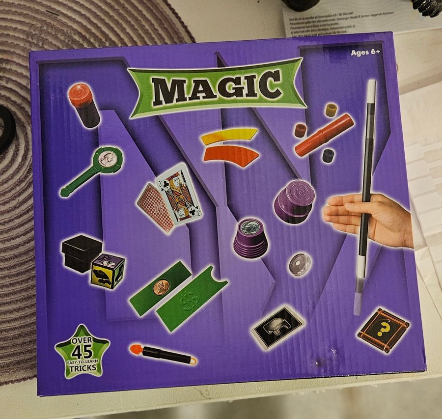 Magisk Låda - 45+ Trolleritrick Ny | Köp på Tradera (711463174)