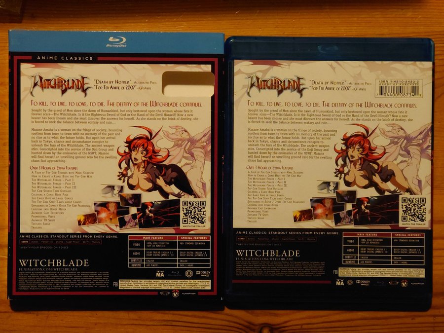 Witchblade - The Complete Series - Anime Classi.. | Köp på Tradera ...