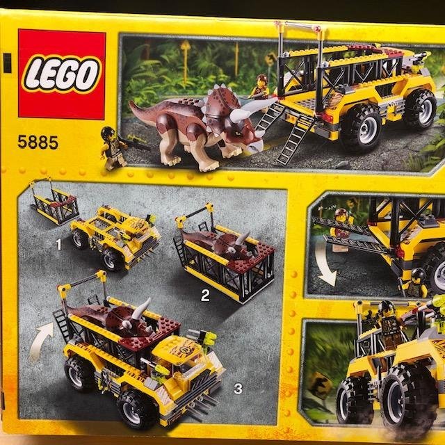 LEGO Dino / Jurassic 5885 "Triceratops Trapper".. | Köp på Tradera ...