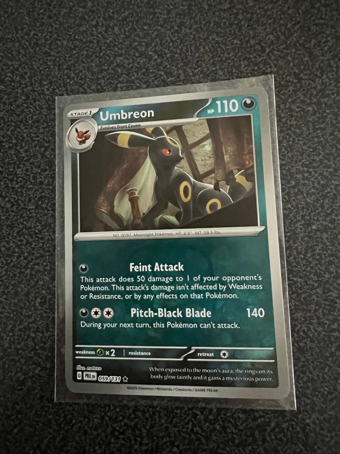 Se produkter som liknar Umbreon Masterball - Prismati.. på Tradera ...