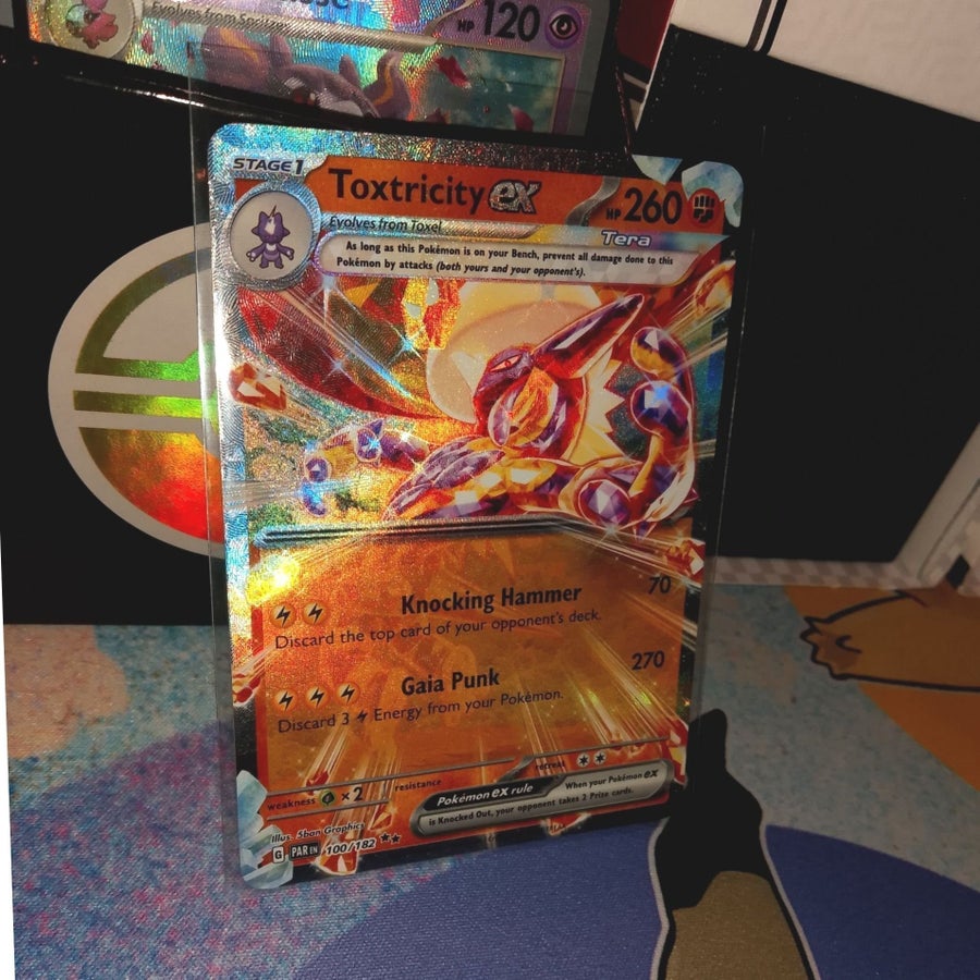 Toxtricity ex • 100/182 • Paradox Rift • Pokémo.. | Köp på Tradera ...