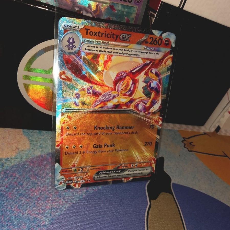 Toxtricity ex • 100/182 • Paradox Rift • Pokémo.. | Köp på Tradera ...