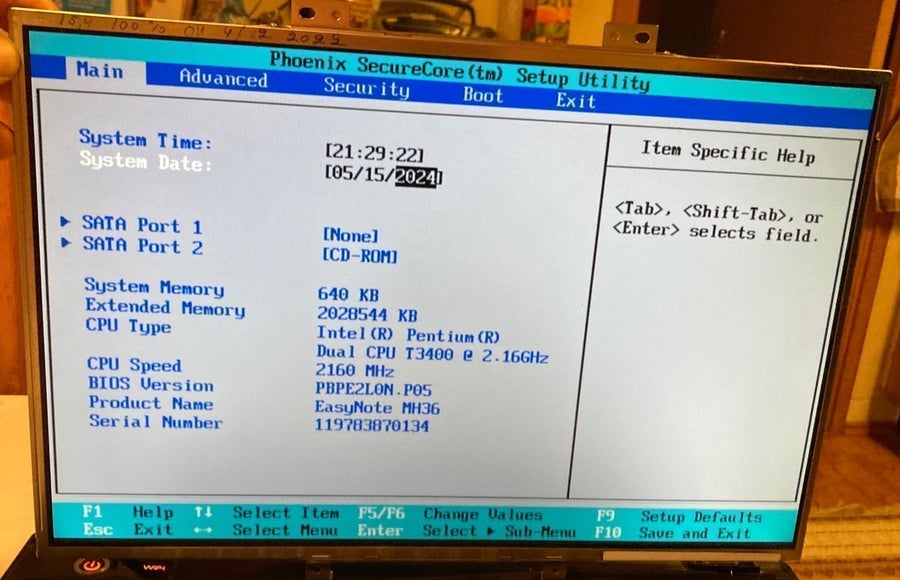 1 st,15,4 tum LCD-skärm för laptop. 60 Pin kont.. | Köp på Tradera ...