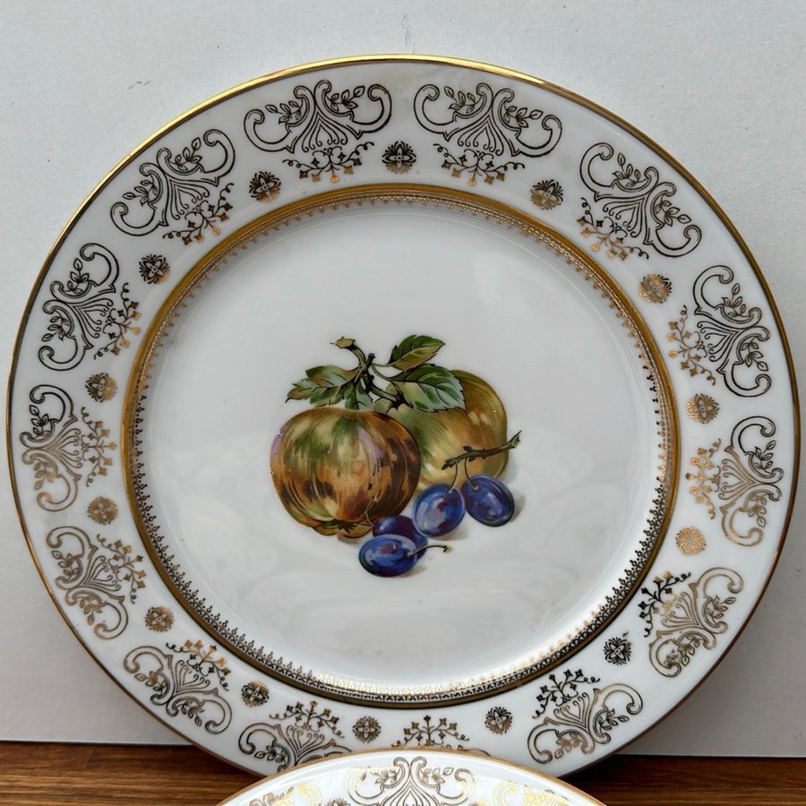 Plate Set from Kahla, 1950s, set of 7 | Köp på Tradera (686148006)