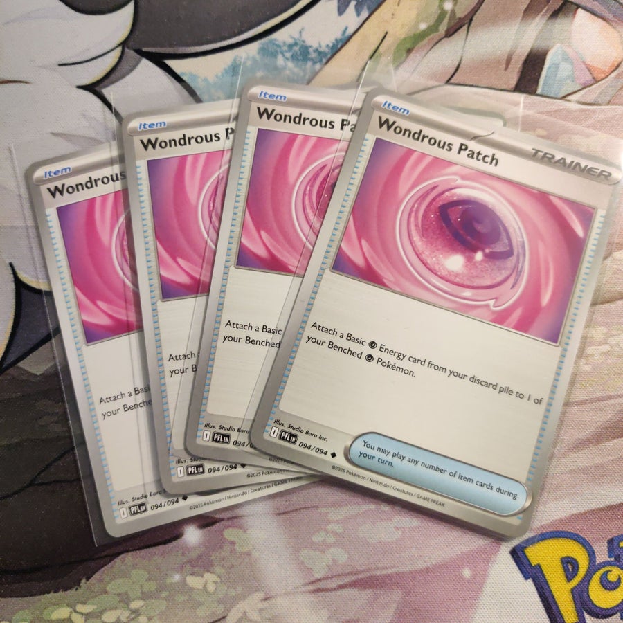 4-pack Wondrous Patch 094/094 2025 Phantasmal F.. | Köp på Tradera ...
