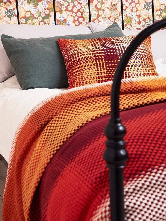 Ny handvävd pläd / filt / överkast - Simon Key .. | Köp på Tradera ...