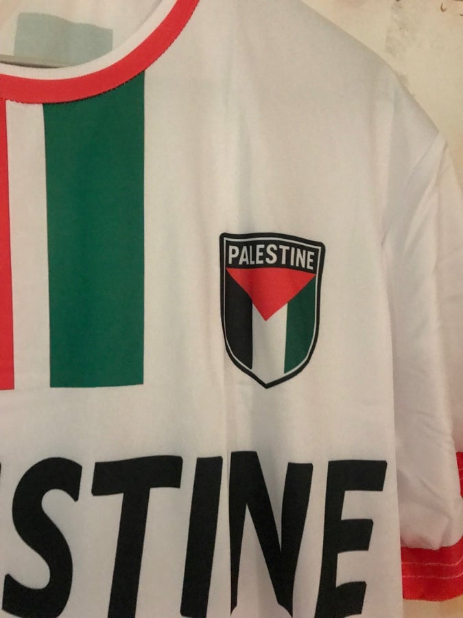 Ny Palestina flagga keffiya T-shirt (Xxs)hög kv.. | Köp på Tradera ...