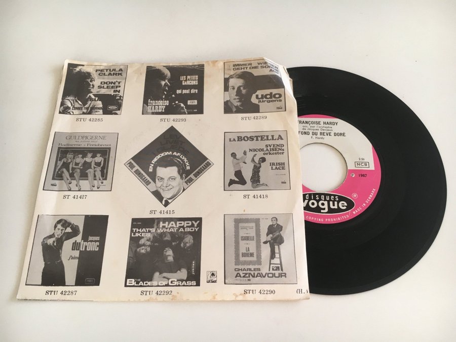 Françoise Hardy - Voilà / Vinyl Singel | Köp på Tradera (711415666)