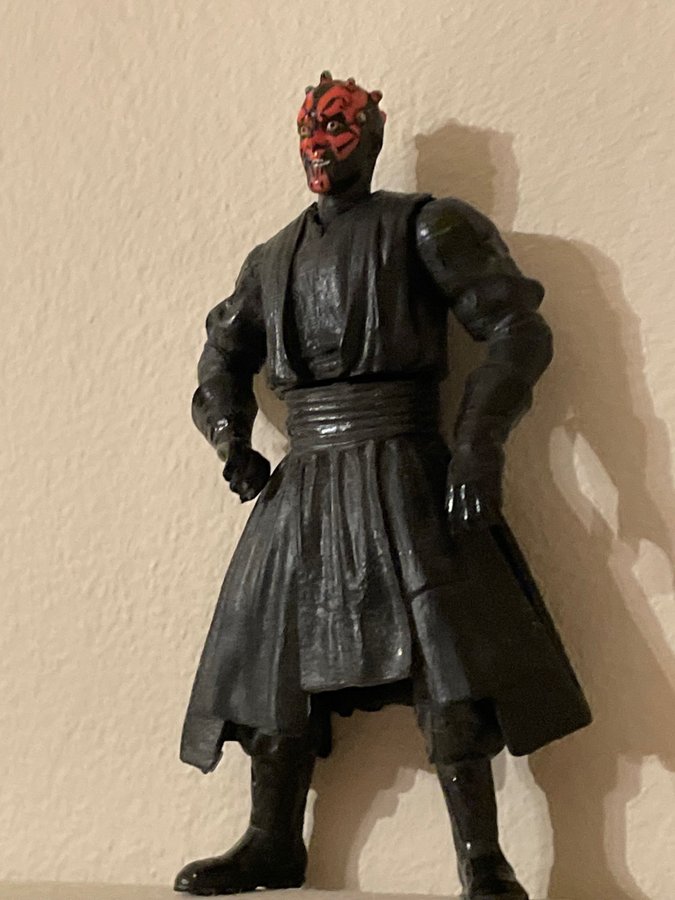 Star Wars Darth Maul Actionfigur fint skick | Köp på Tradera (711117923)