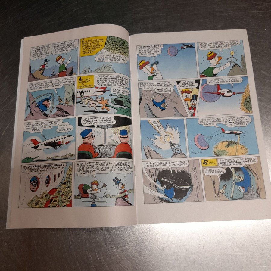 Walt Disney's Gyro Gearloose - Free Comic Book .. | Köp på Tradera ...