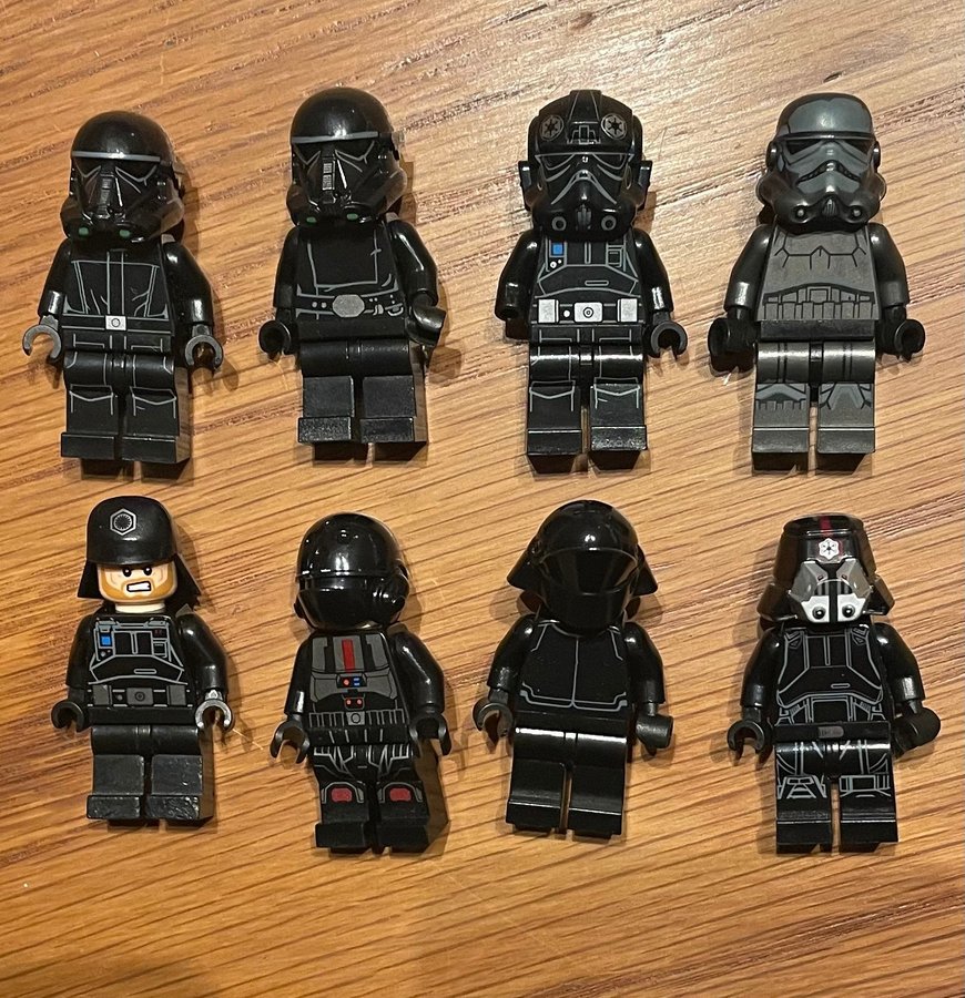 Lego Star Wars 8 minifigurer figurer gubbar små.. | Köp på Tradera ...