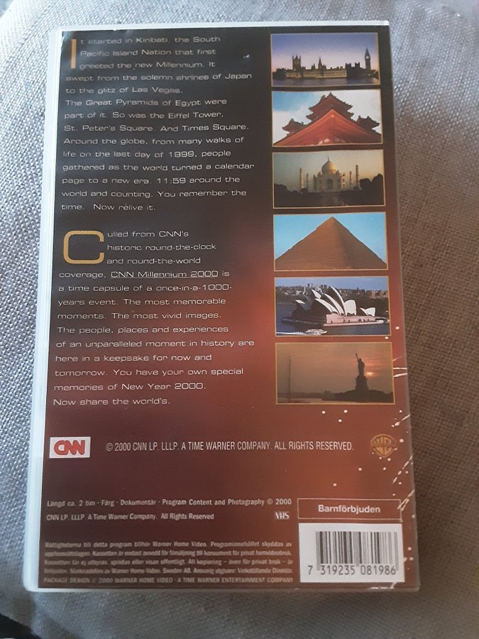 Se produkter som liknar CNN millennium 2000 vhs ny in.. på Tradera ...