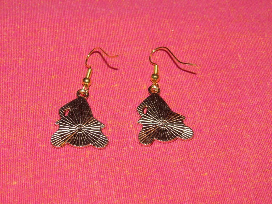 Örhängen med Halloween häxa av emalj/rostfritt .. | Köp på Tradera ...