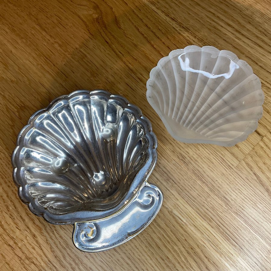 Se produkter som liknar Skål snäcka mussla nysilver f.. på Tradera ...