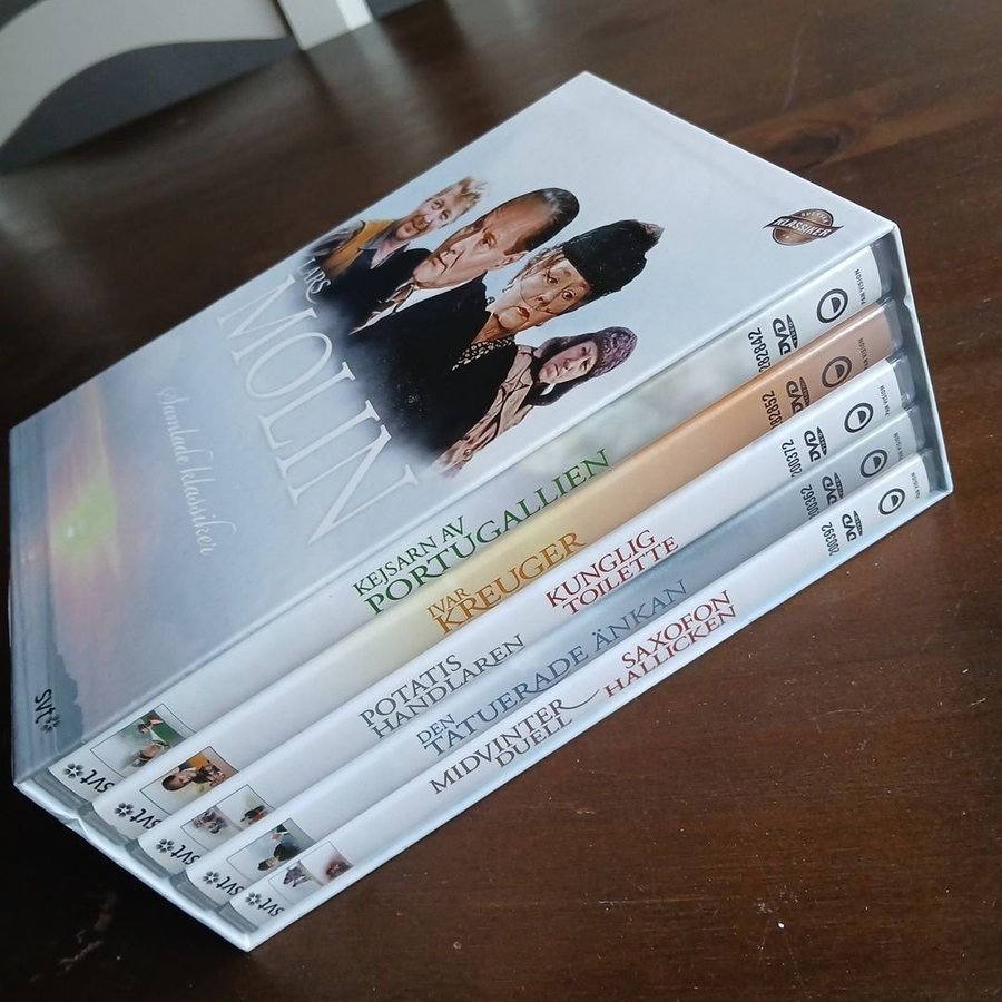 Lars Molin - Samlade Klassiker DVD Box | Köp på Tradera (710724234)