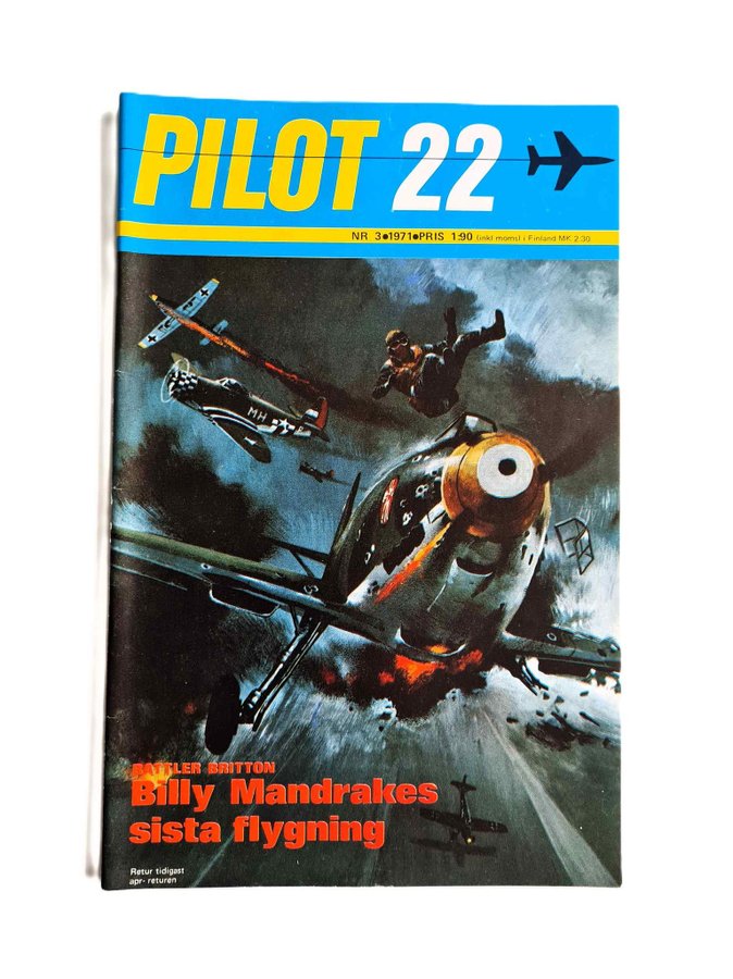 PILOT 22 1971 nr 3 FN+ Samlarex KRIG WW2 FLYGPL.. | Köp på Tradera ...