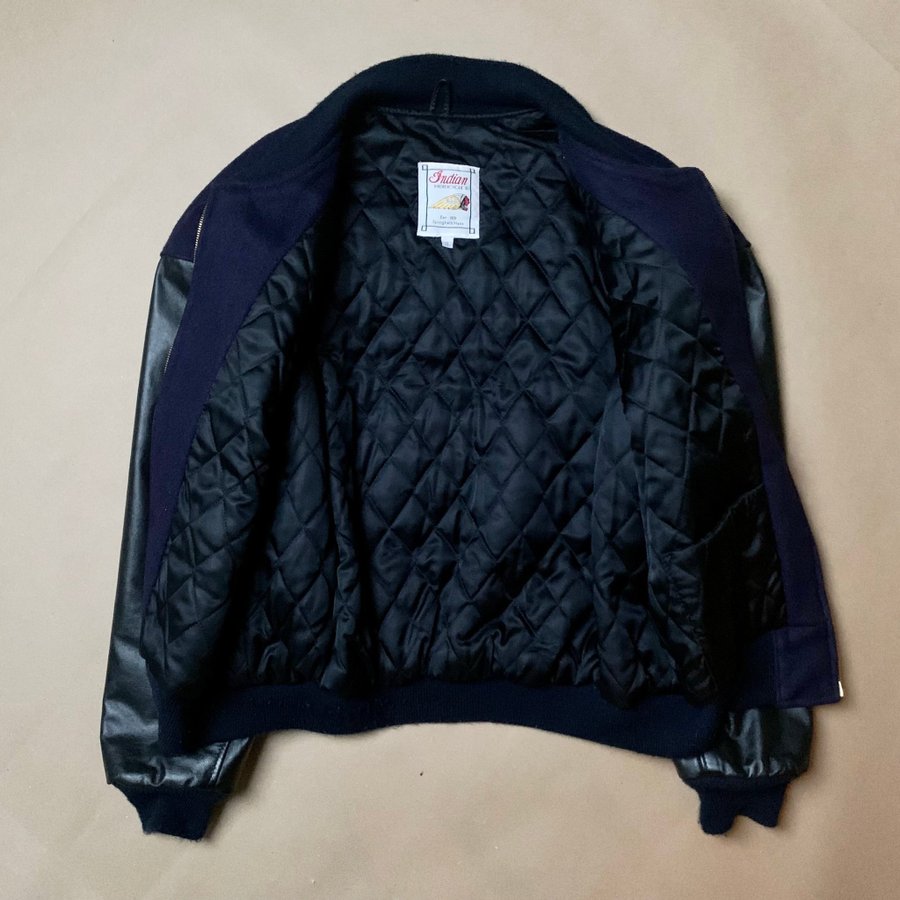 Sällsynt vintage Indian Motocycle varsityjacka .. | Köp på Tradera ...