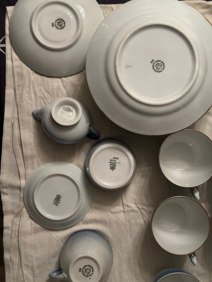 Bing o Gröndahl Copenhagen Kaffeservis | Köp på Tradera (713541392)