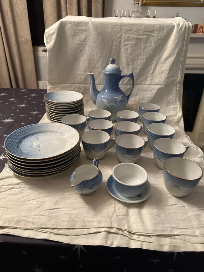 Bing o Gröndahl Copenhagen Kaffeservis | Köp på Tradera (713541392)