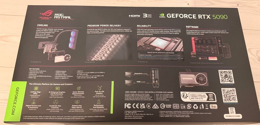 Se produkter som liknar GeForce RTX 5090 32GB Helt ny.. på Tradera ...
