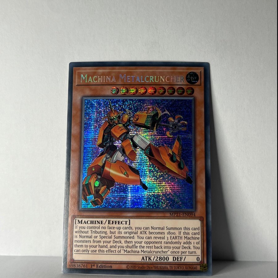 Machina Metalcrucher 3x Playset Yu-Gi-Oh! Yugioh | Köp på Tradera ...