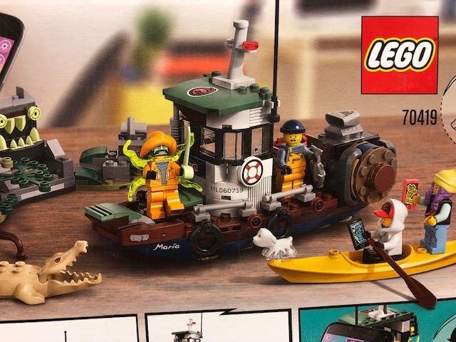 LEGO Hidden Side 70419 "Kvaddad räkbåt" - från .. | Köp på Tradera ...