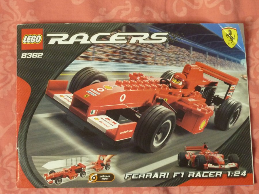 LEGO Ferrari F1 Racer Set 8362 - med pullback m.. | Köp på Tradera ...