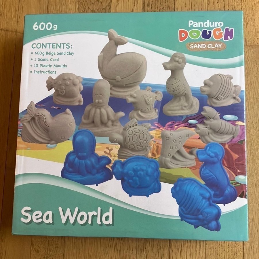 Panduro Dough Sea World Sand Clay | Köp på Tradera (714045366)
