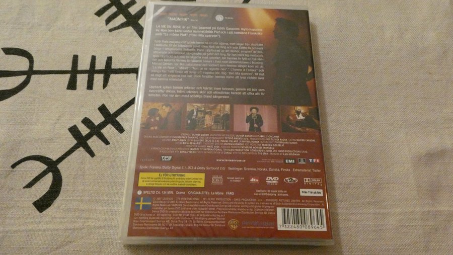 La Vie En Rose - DVD. Ny och inplastad! Nordisk.. | Köp på Tradera ...