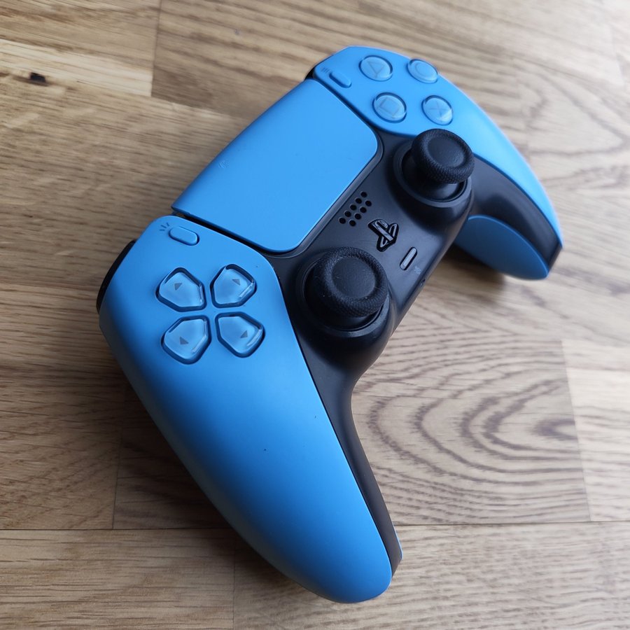 PS5 Handkontroll Dualsense Original STARLIGH BL.. | Köp på Tradera ...