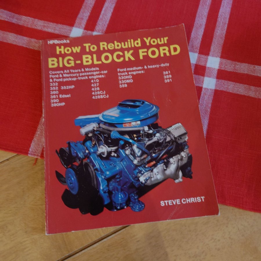 How To Rebuild Your BIG-BLOCK FORD av Steve Chr.. | Köp på Tradera ...