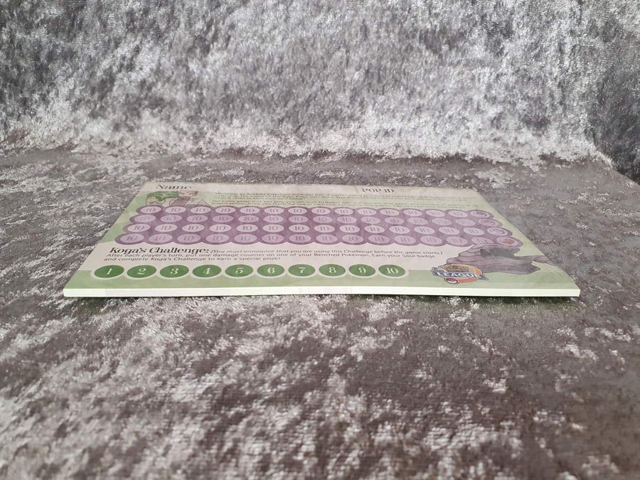 Pokémon League Score Card 2006-2007 Kanto regio.. | Köp på Tradera ...
