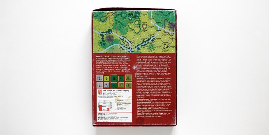 Vintage AVALON Hill - MBT The Game of Modern Ta.. | Köp på Tradera ...