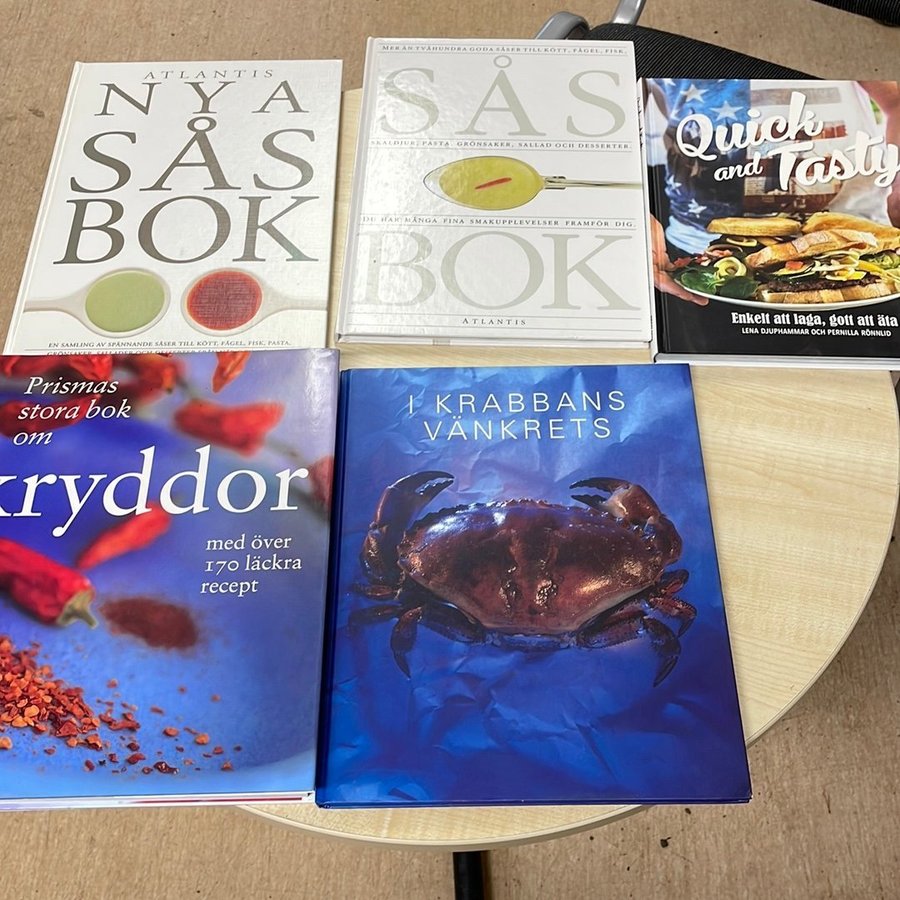 Kokbokspaket: Nya Sås Bok, Sås Bok, Quick and T.. | Köp på Tradera ...