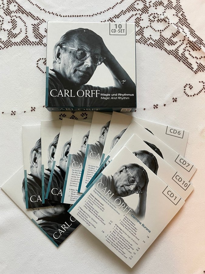 Carl Orff - Magie und Rhythmus - 10 CD-Set | Köp på Tradera (713106166)